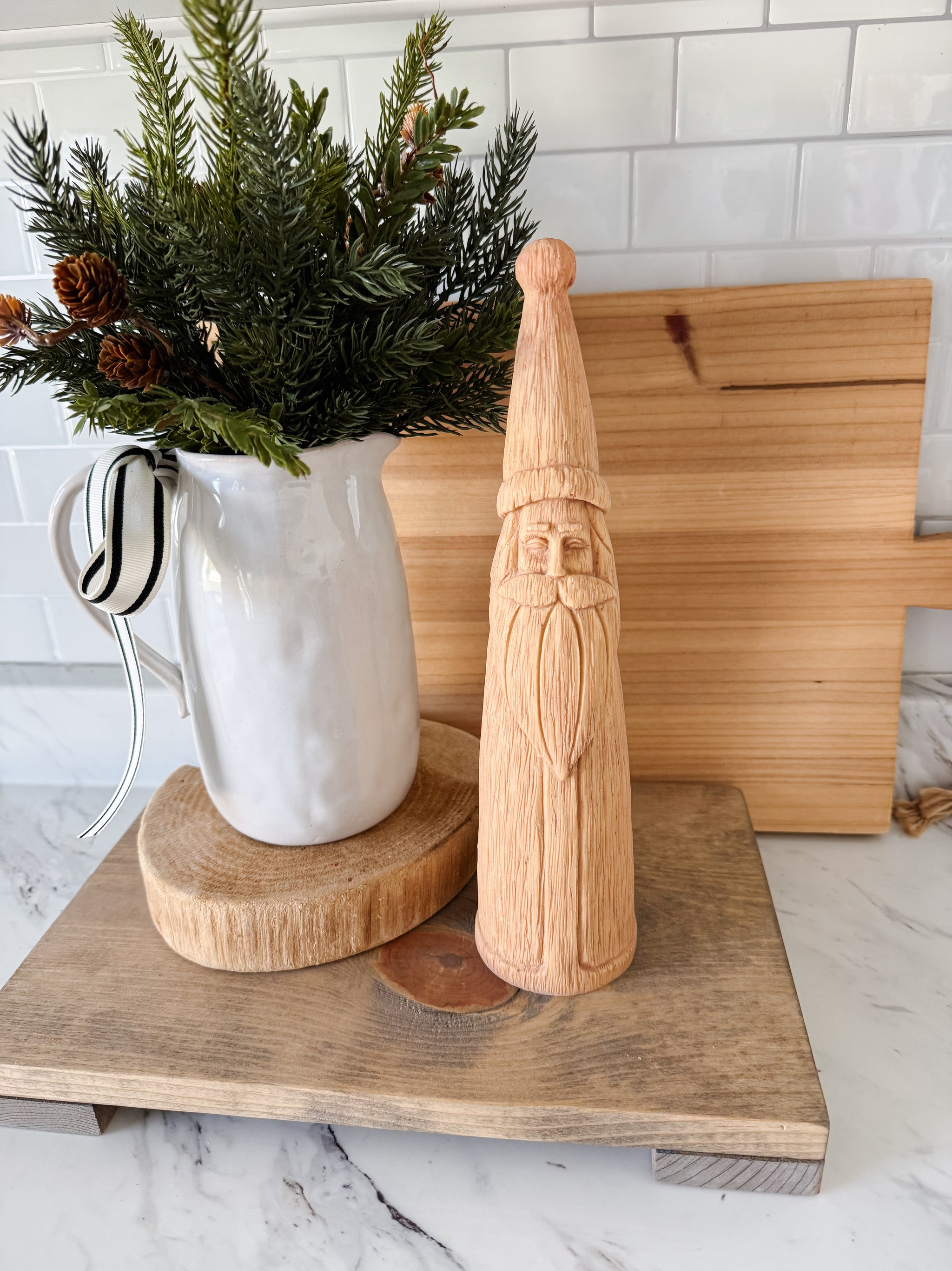 Skinny Santa Figurine – Sugar N Milk Co