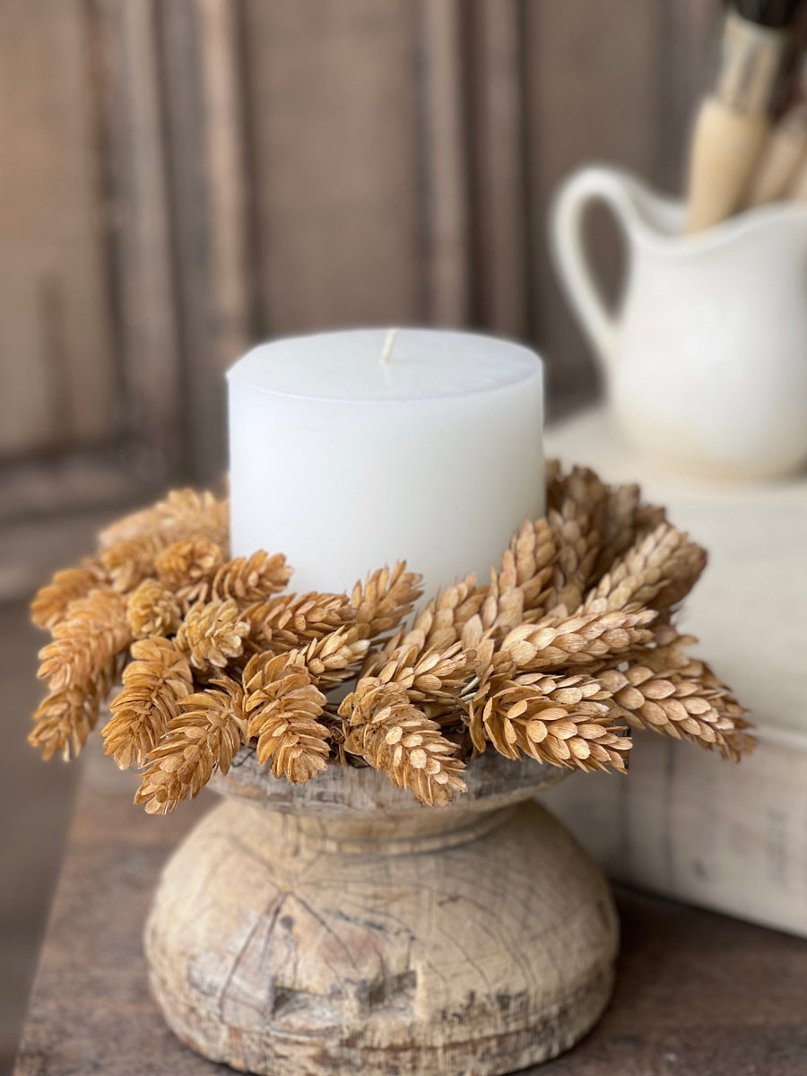Hops Candle Ring | 9" | Beige – Sugar N Milk Co